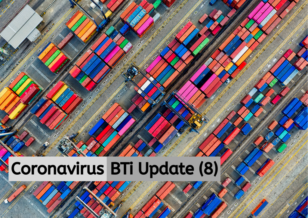 Coronavirus - BTi Logistics Update
